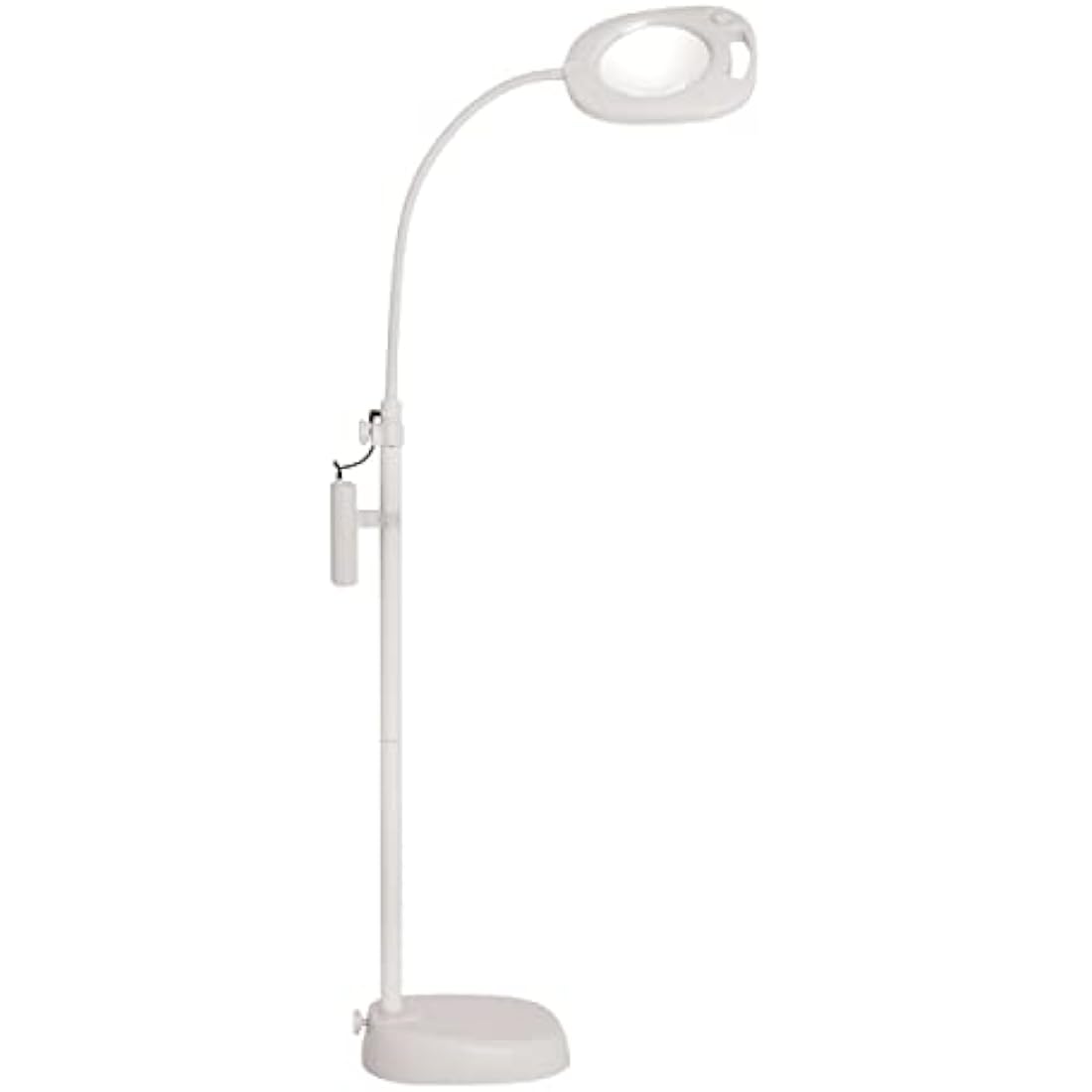 PURElite Magnifying LED Floor Lamp – 3in1 Lamp, Table Lamp & Clip-on L ...