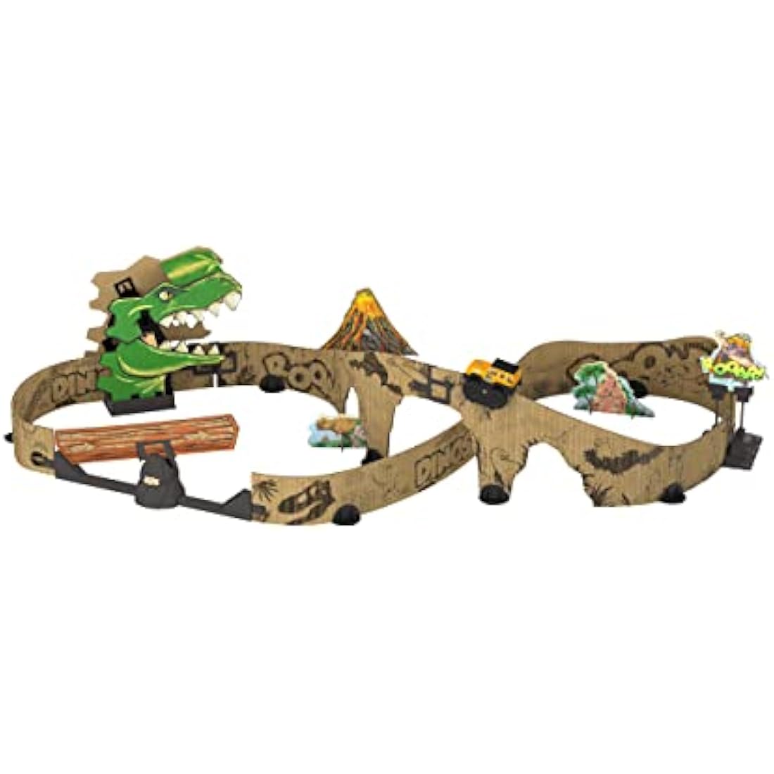 VTech Car-Board Racers Off-Roader & Track, Cardboard Race PlaySet with ...