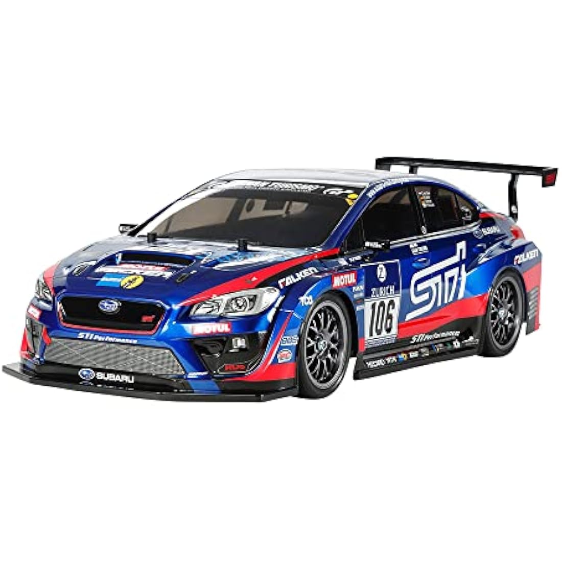 TAMIYA 58645-1:10 RC Subaru WRX STI 24H Nürburgring TT-02 Remote Contr ...