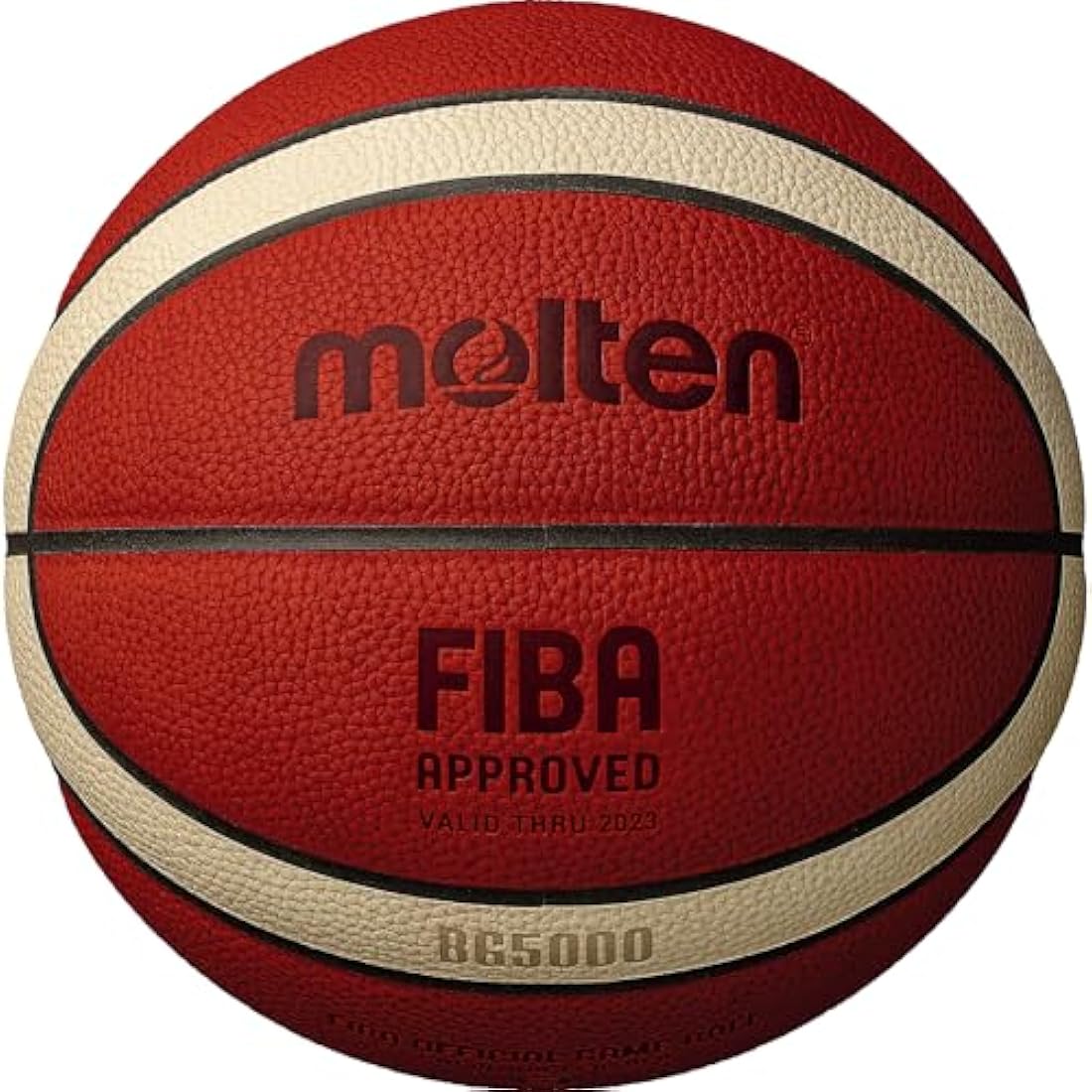 Molten BG5000 Basketball, Official International FIBA Game & Match Bal ...