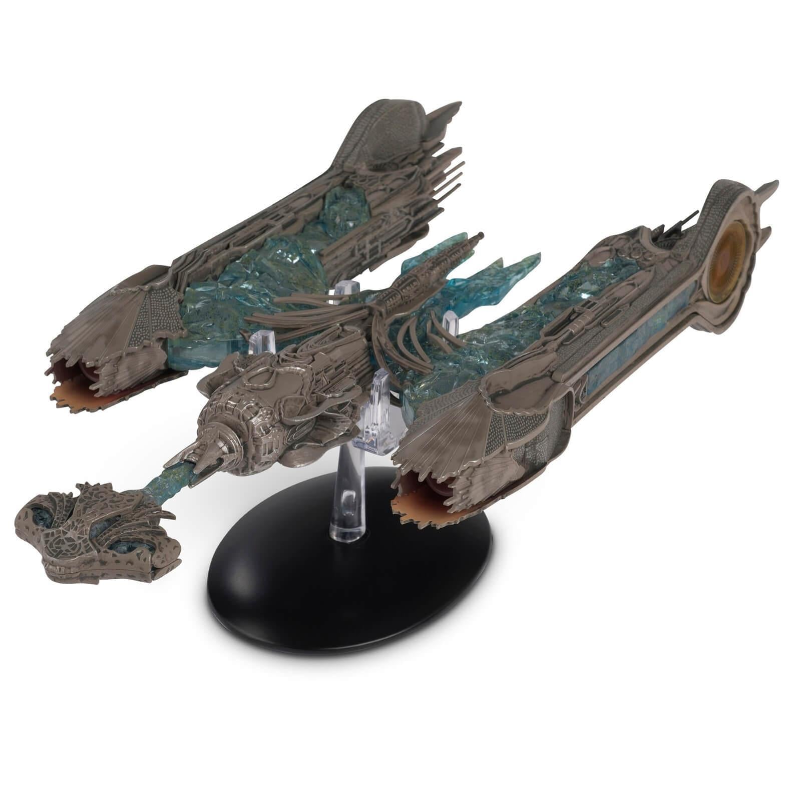 #01 Klingon Sarcophagus (Ship of the Dead) Model Diecast Ship Discover ...