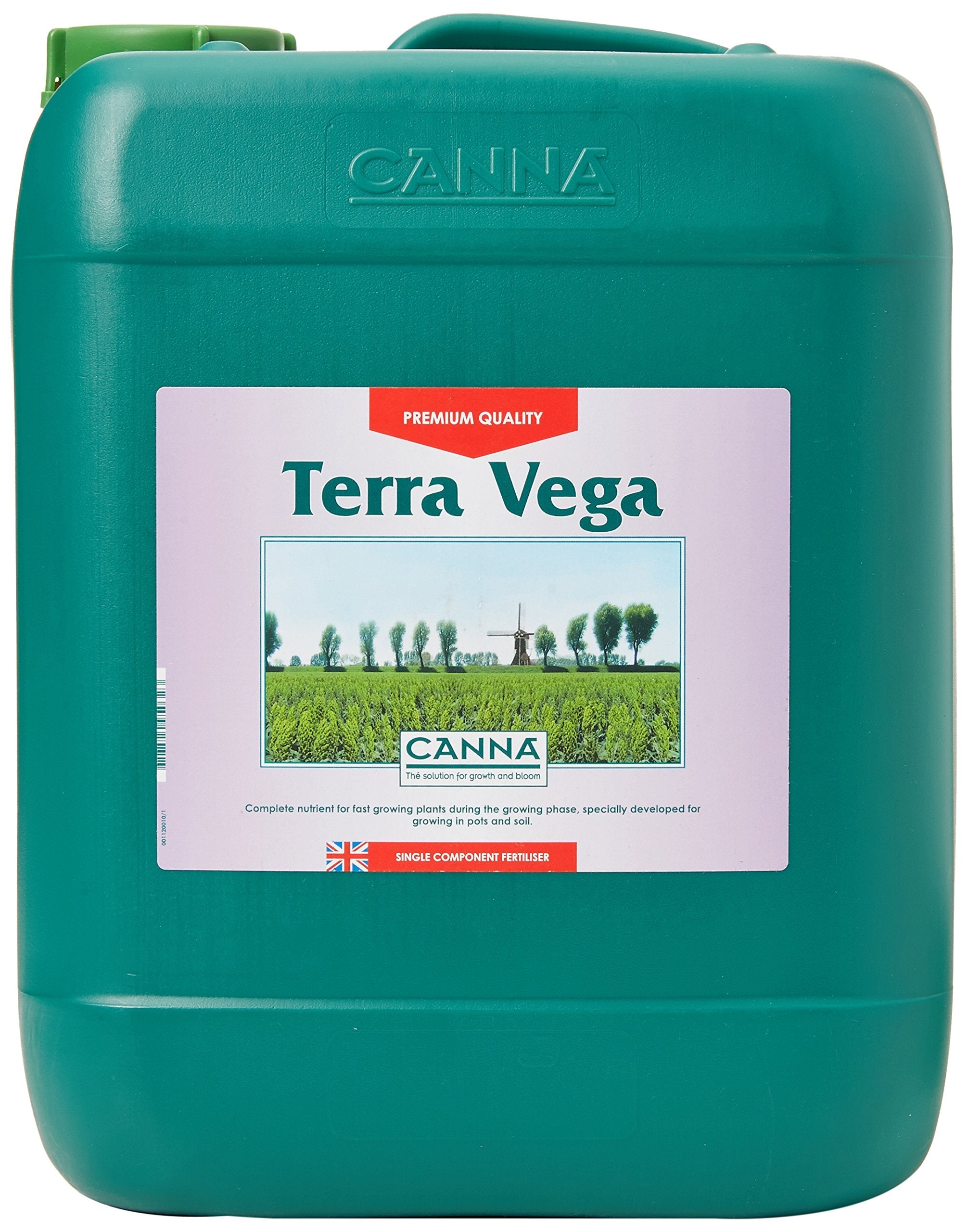 CANNA Terra Vega 10L - Complete Professional Nutrient for Fast-Growing ...