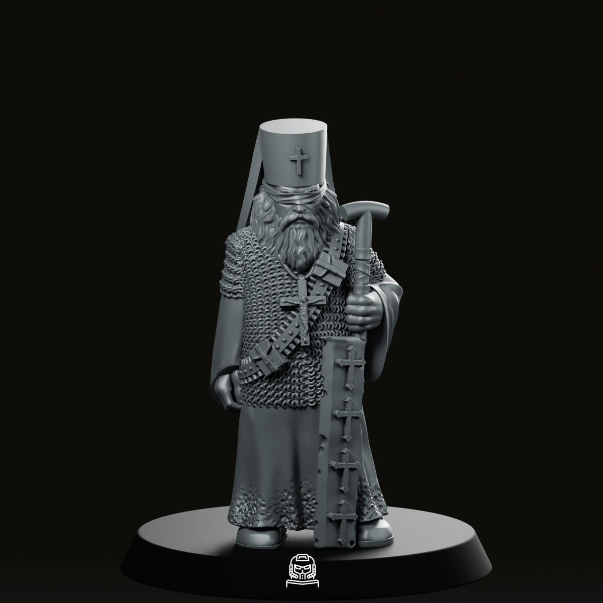 Trench Crusade Fanatic Priest With Sword 2 Miniature – Bidnamic Store