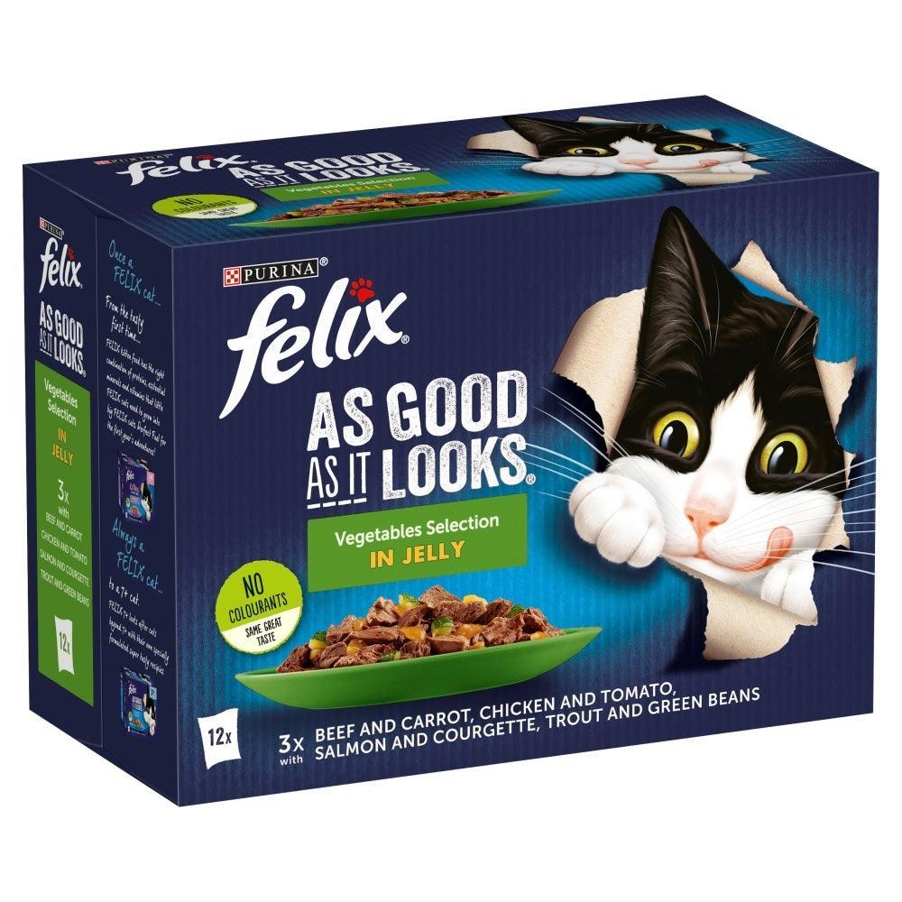 Felix Pouch As Good As It Looks Vegetable Selection 4 12 x 100g ...