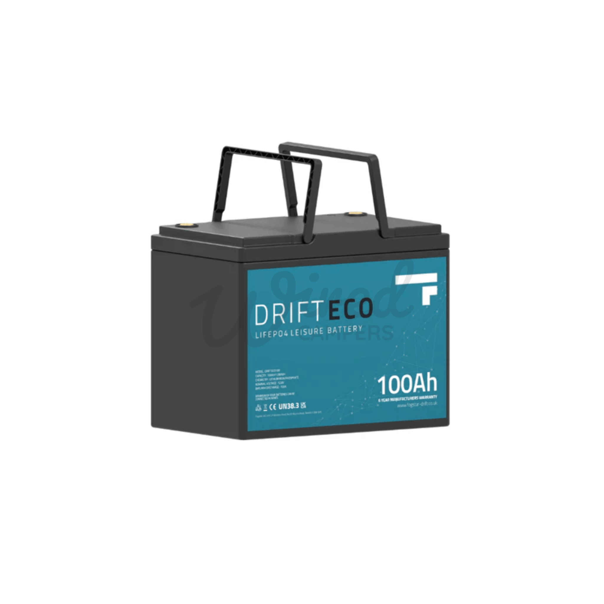 Fogstar Drift ECO 12V 100AH Lithium LiFePO4 Leisure Battery – Bidnamic ...