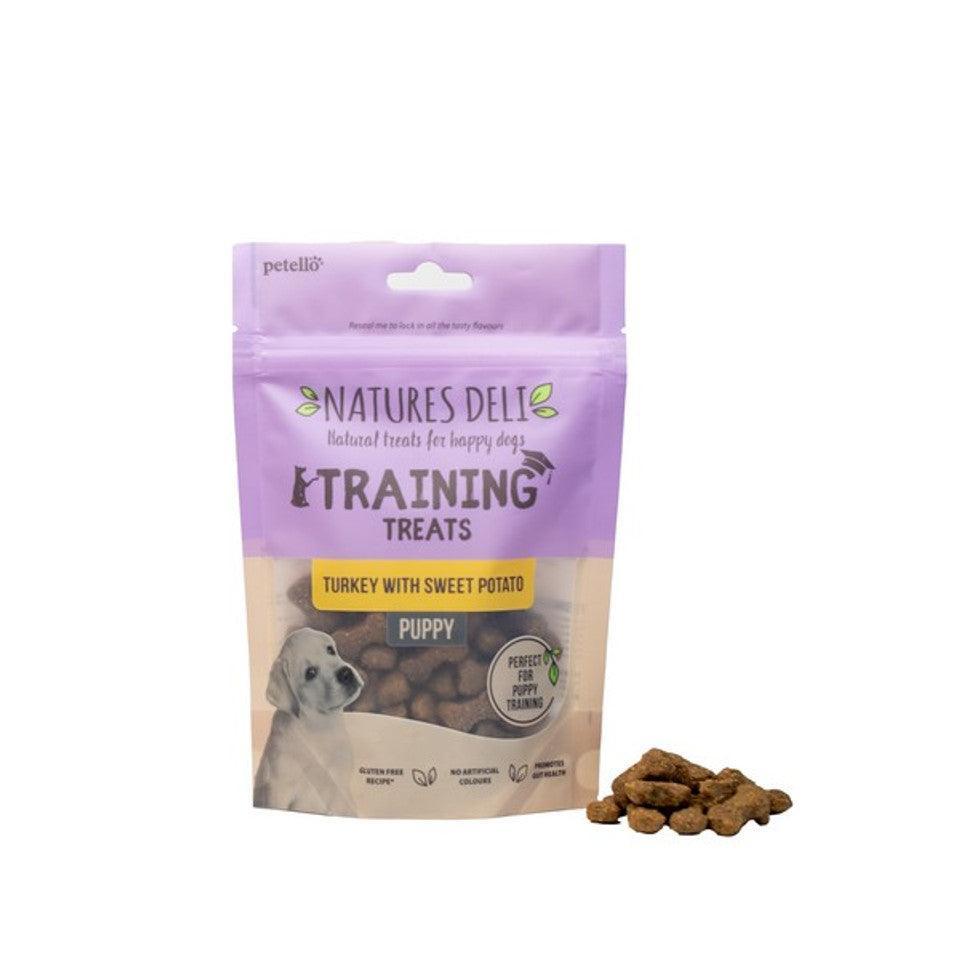 Natures Deli Puppy Training Treats Turkey With Sweet Potato 100g ...