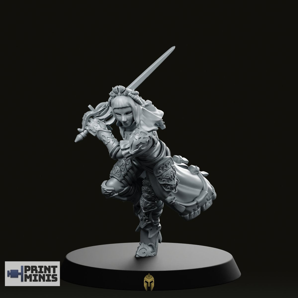 Noble Bodyguard Blank Mask Miniature – Bidnamic Store