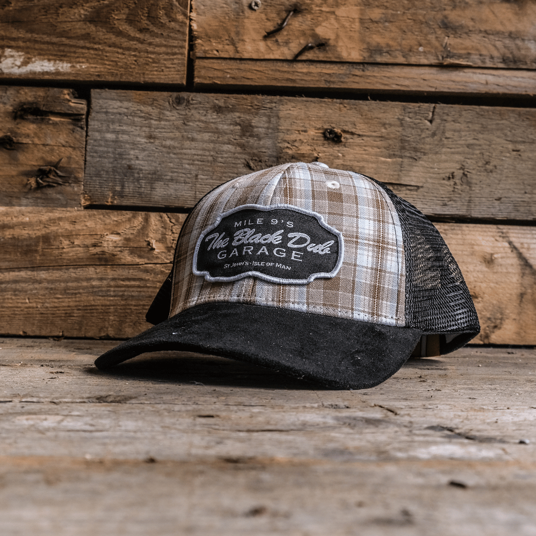 Tartan Garage Cap – Bidnamic Store