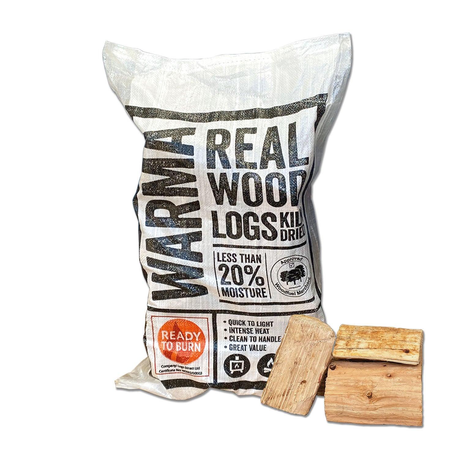 Warma Kiln Dried Medium Real Wood Logs – Bidnamic Store